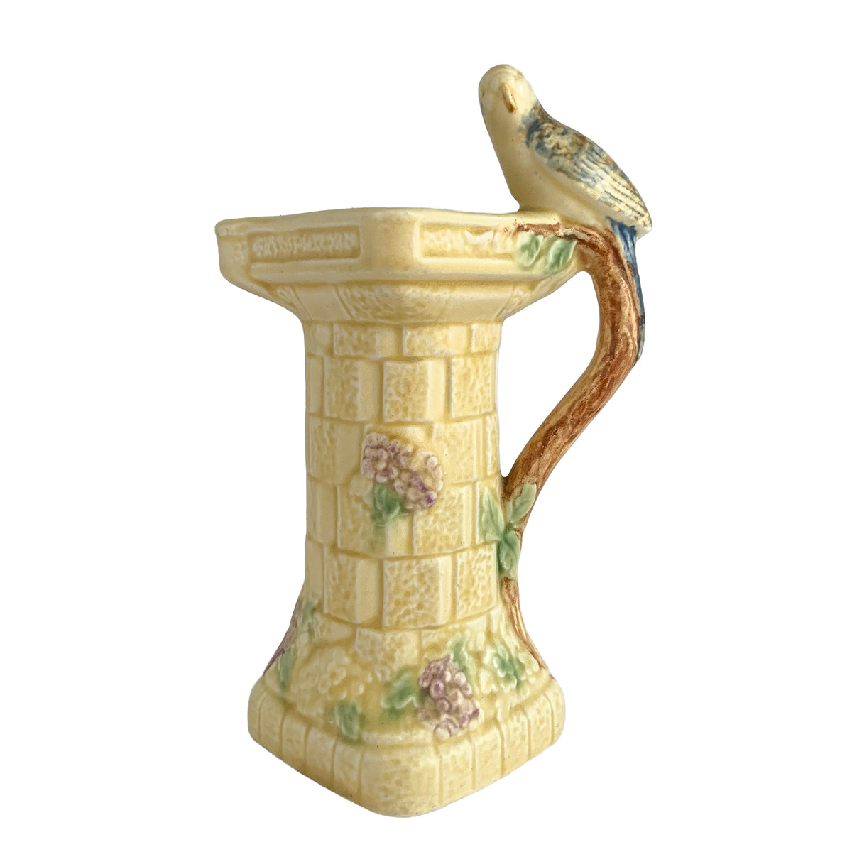 Vintage Ware Castle Tower and Budgie Pitcher, Wade, Heath, England ...